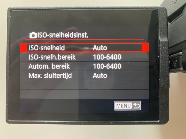 Solved: R6 mark II - setting minimum shutter speed - Canon Community