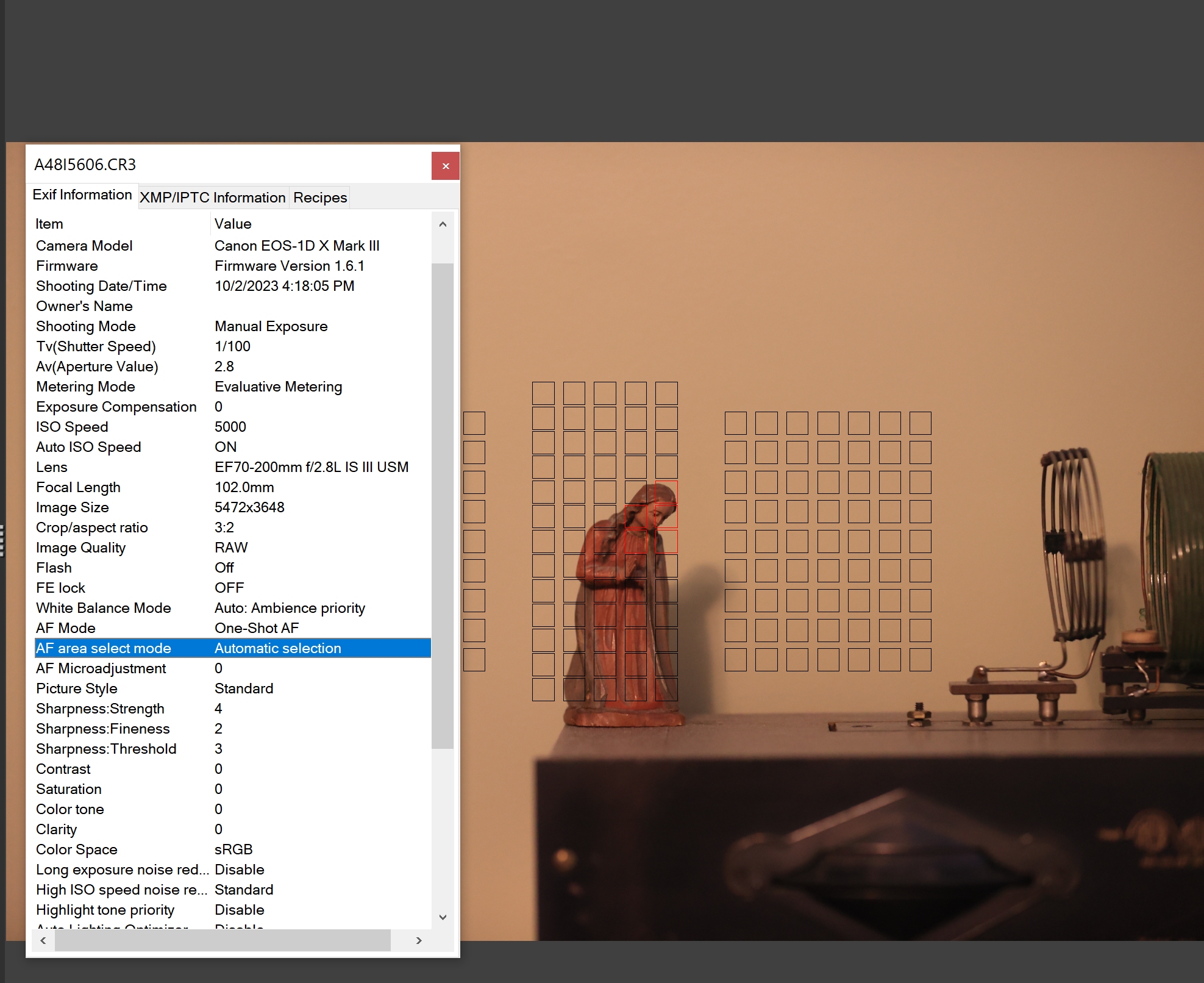 Solved: DPP4 What do "Show AF point" messages mean? - Canon Community