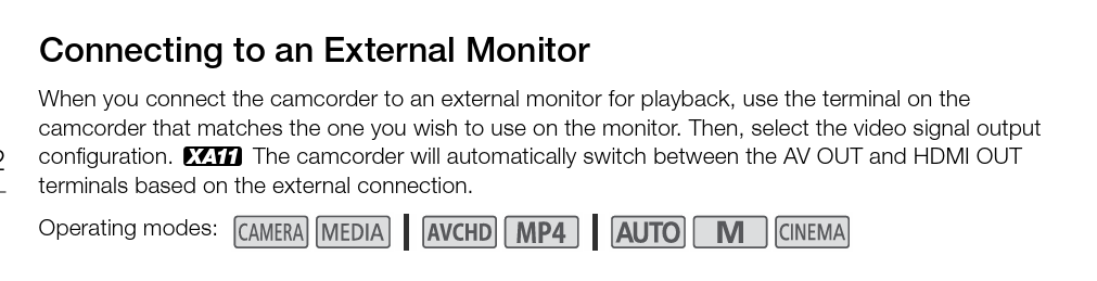 XA11 Camcorder simultaneous USB and HDMI video dou... - Canon Community