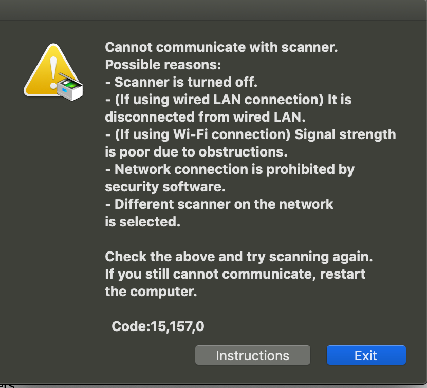 LIDE 400 can't be seen in IJ Scan, but system can ... - Canon Community