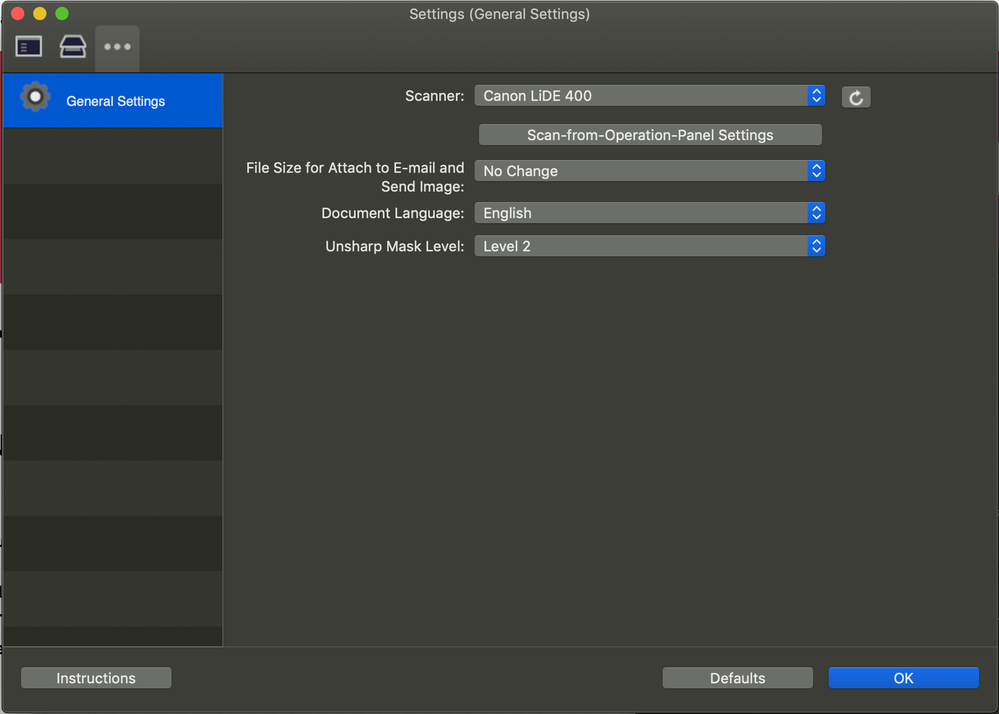 LIDE 400 can't be seen in IJ Scan, but system can ... - Canon Community