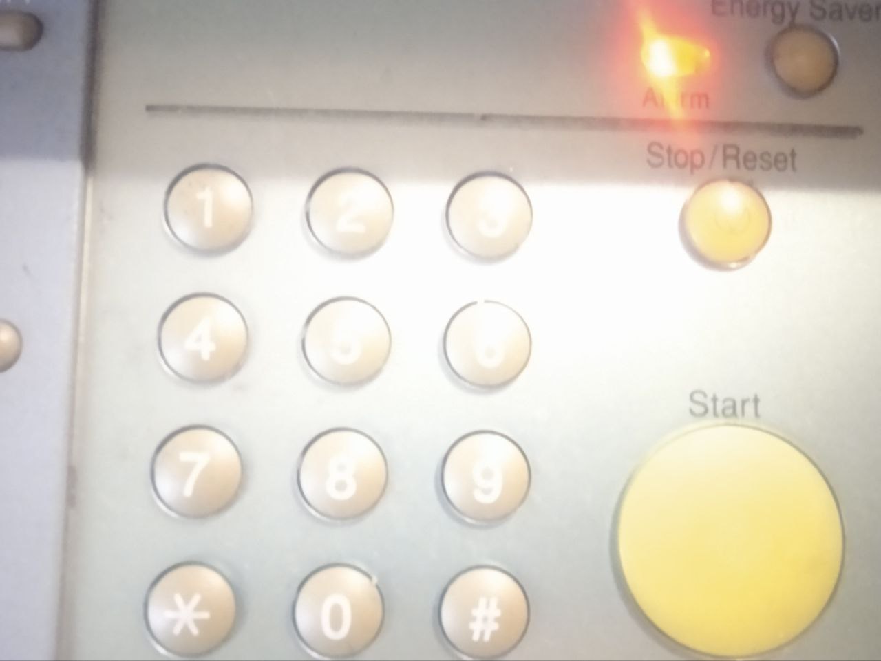 Solved: Help with Alarm light on imageRUNNER 1310 - Canon Community