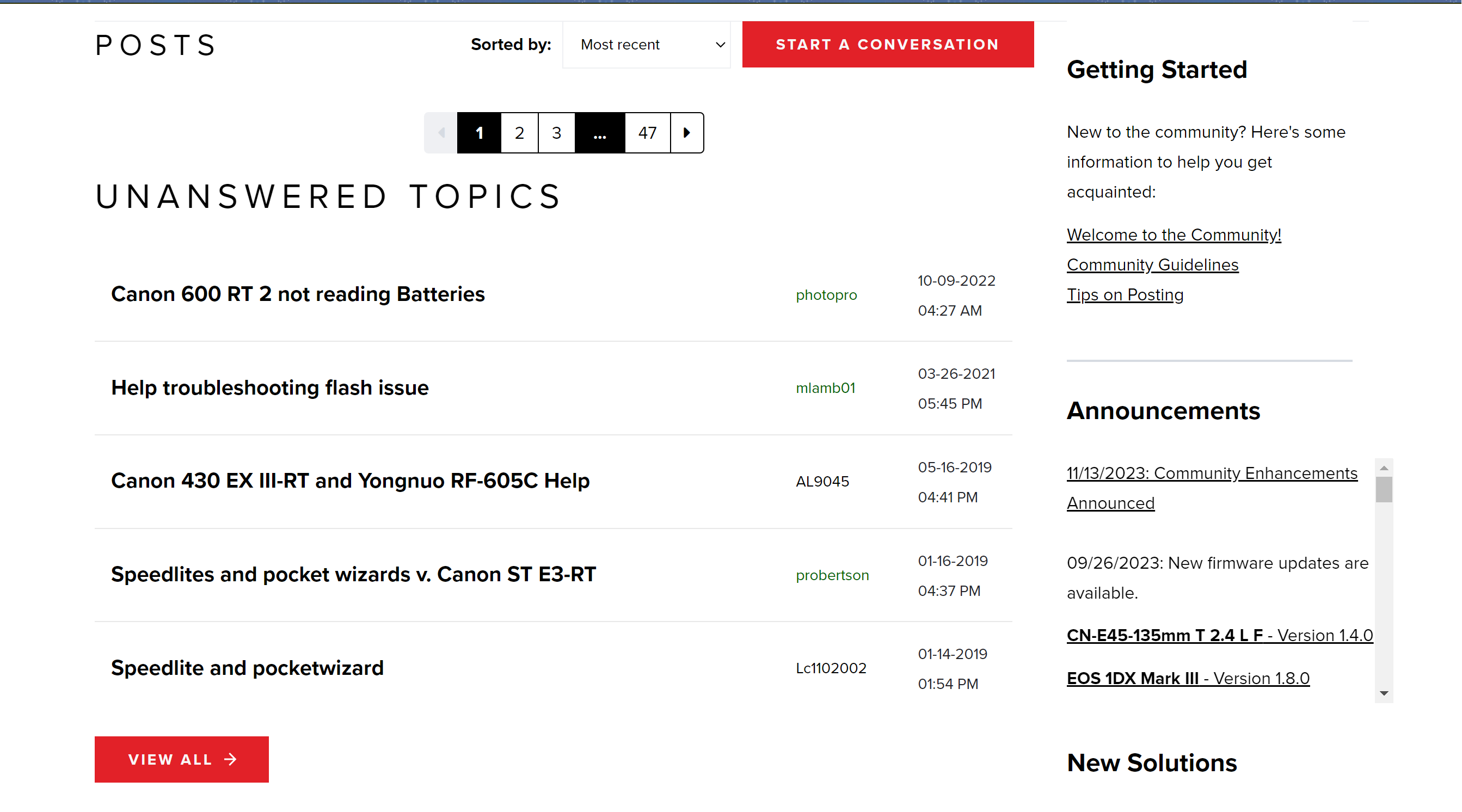 Camera Forums and Speedlite Flashes Problems - Canon Community