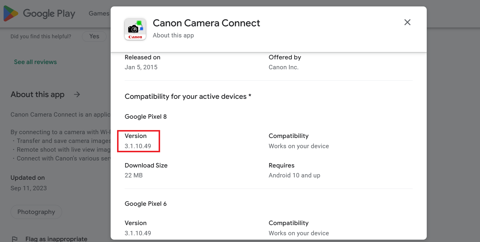 Solved: Camera Connect App (Android) says EOS R50 is not s... - Canon ...