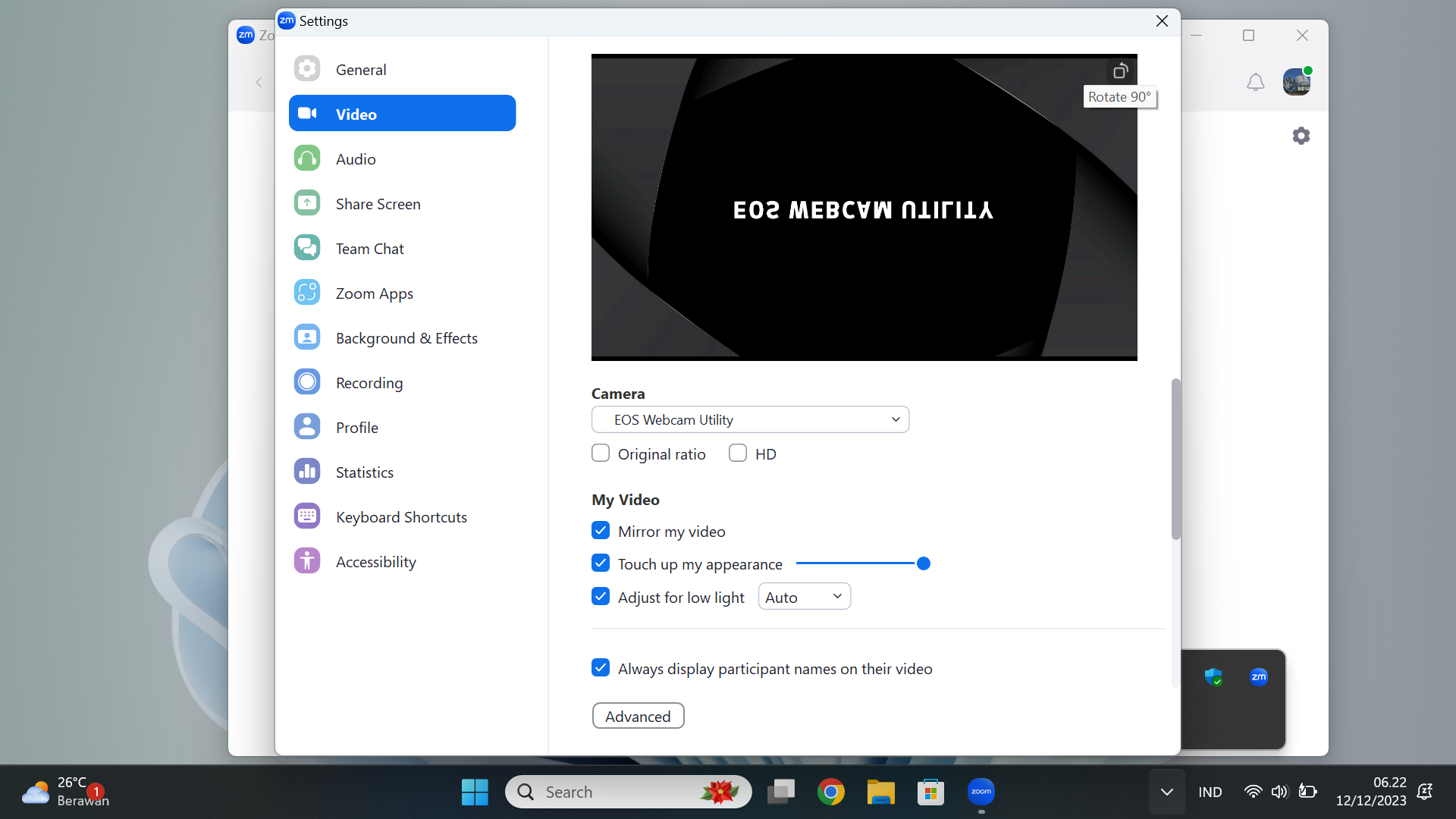 EOS Webcam Utility only shows the text of "EOS Web... - Canon Community