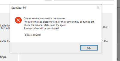 Windows 10 PC Canon imageCLASS MF249dw can't scan - Canon Community