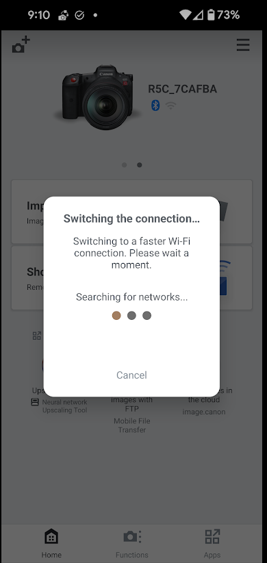 Solved: canon camera connect on android 13 issues with can... - Canon ...