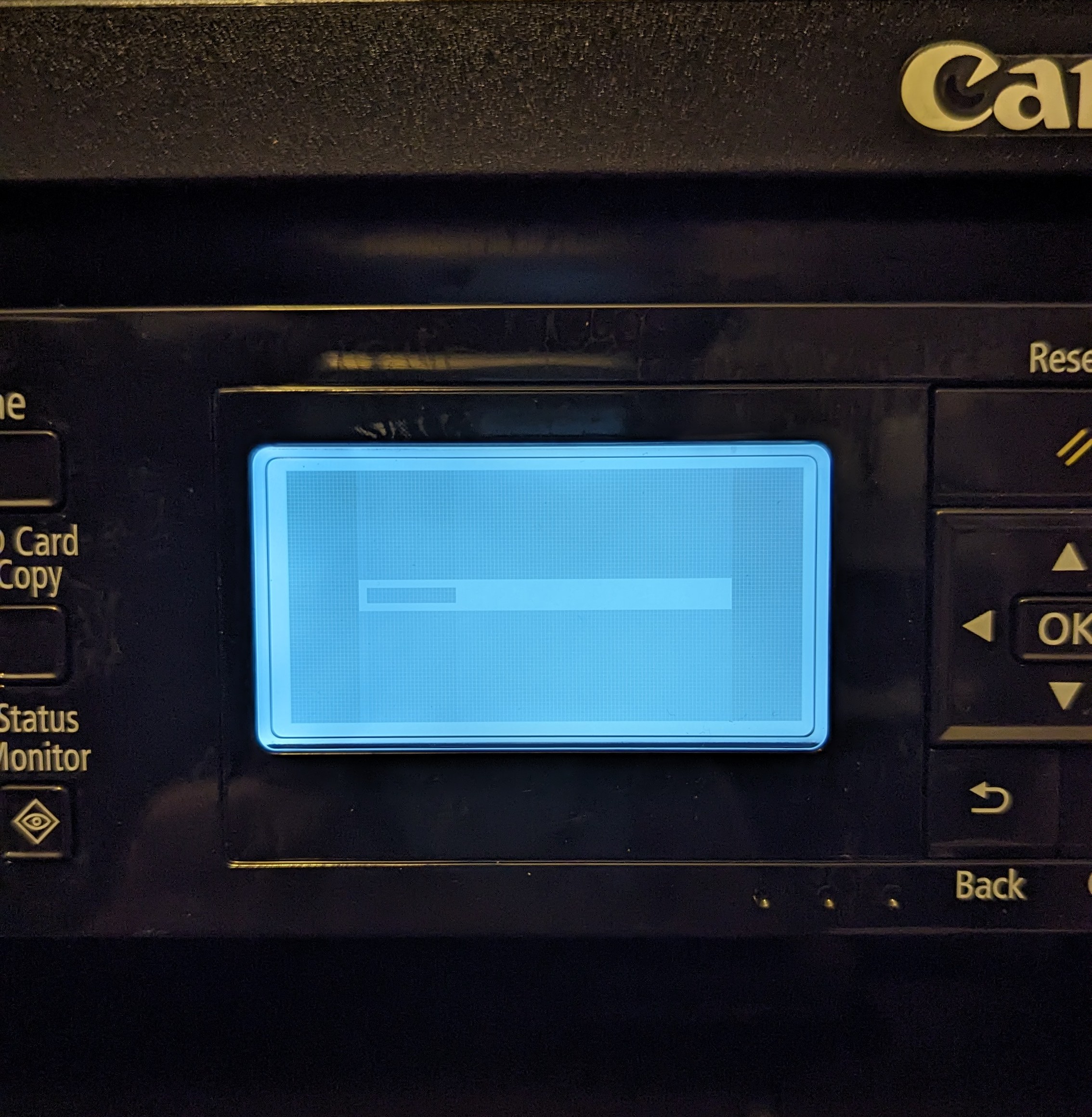 imageCLASS MF262dw II Stuck on Loading screen - Canon Community