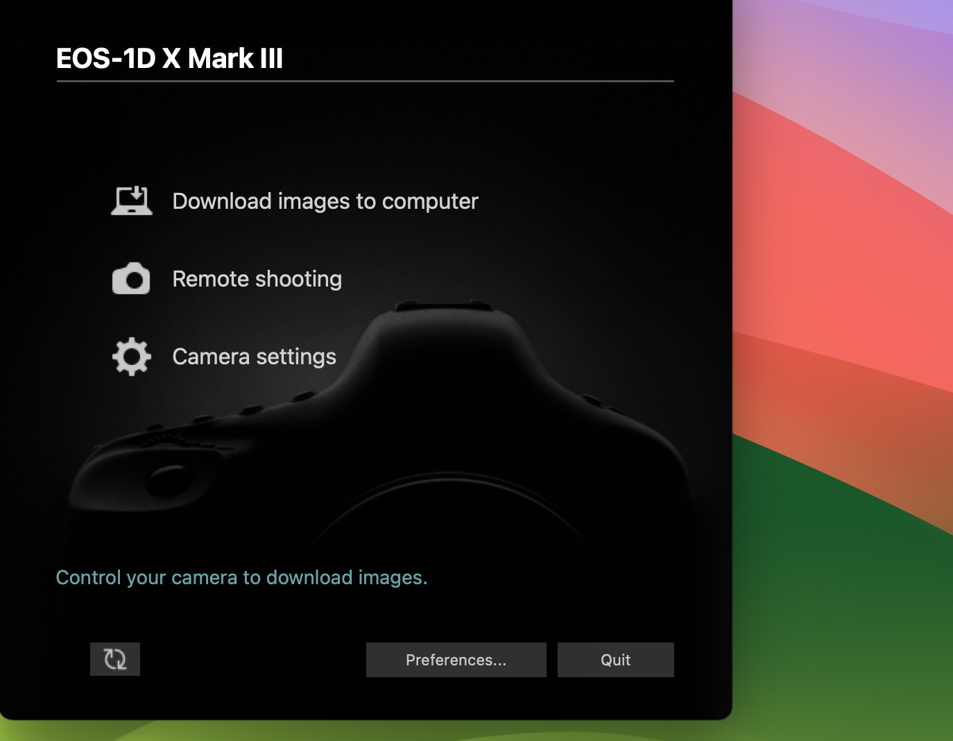 Solved: EOS Utility 3 disabled on Mac - EOS 800D - Canon Community
