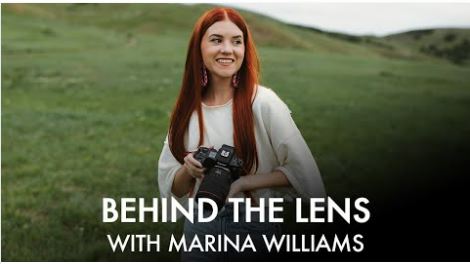 Canon Creator Marina Williams and the RF24-105mm F4 L IS USM Lens