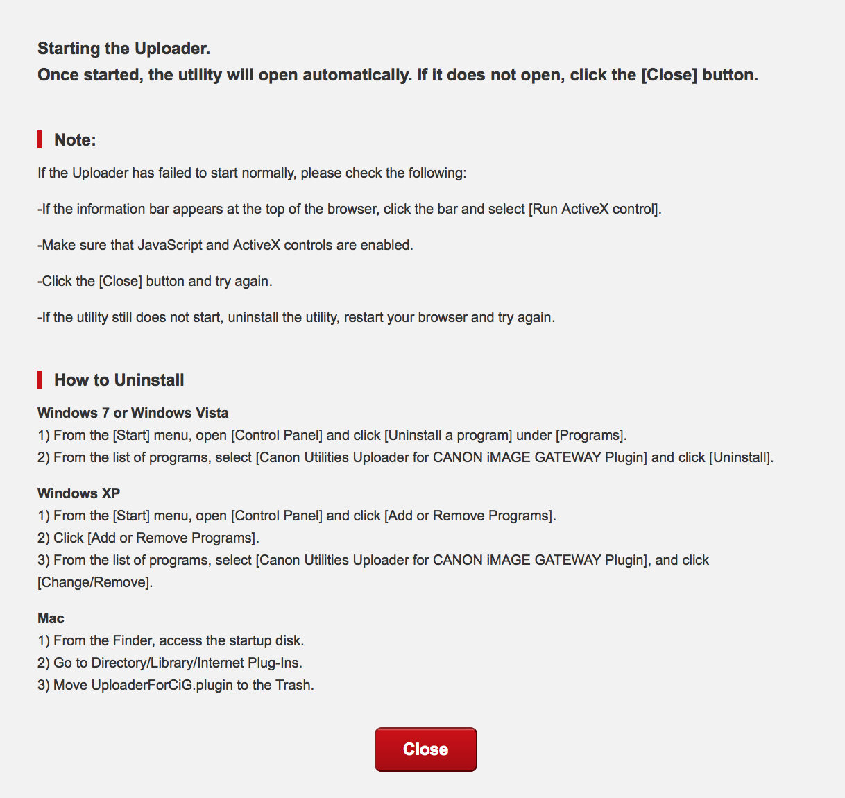 How Do you delete and reinstall the Canon iMage up... - Canon Community