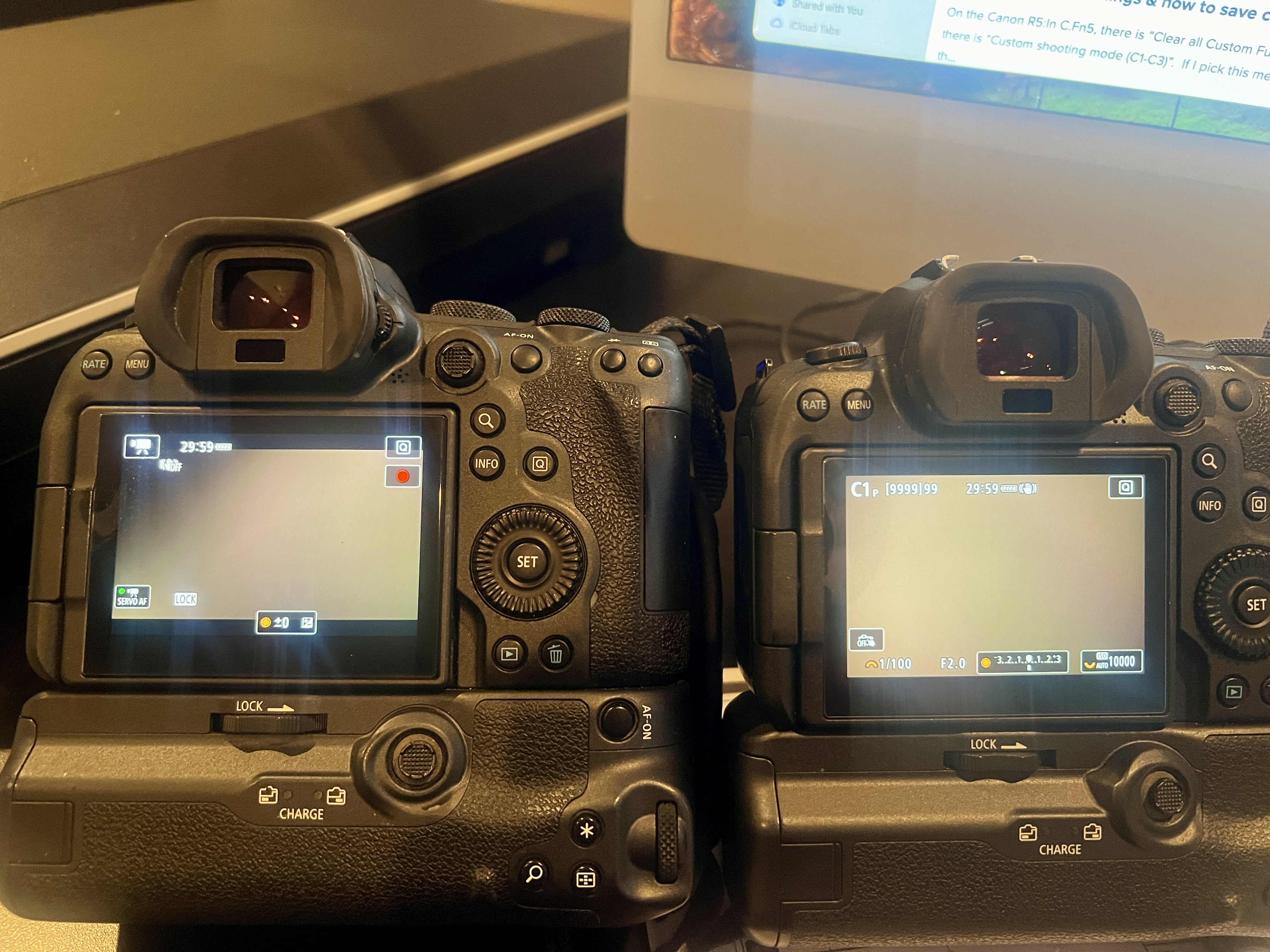 Solved: EOS R6 won't display video screen when in video mo... - Canon ...