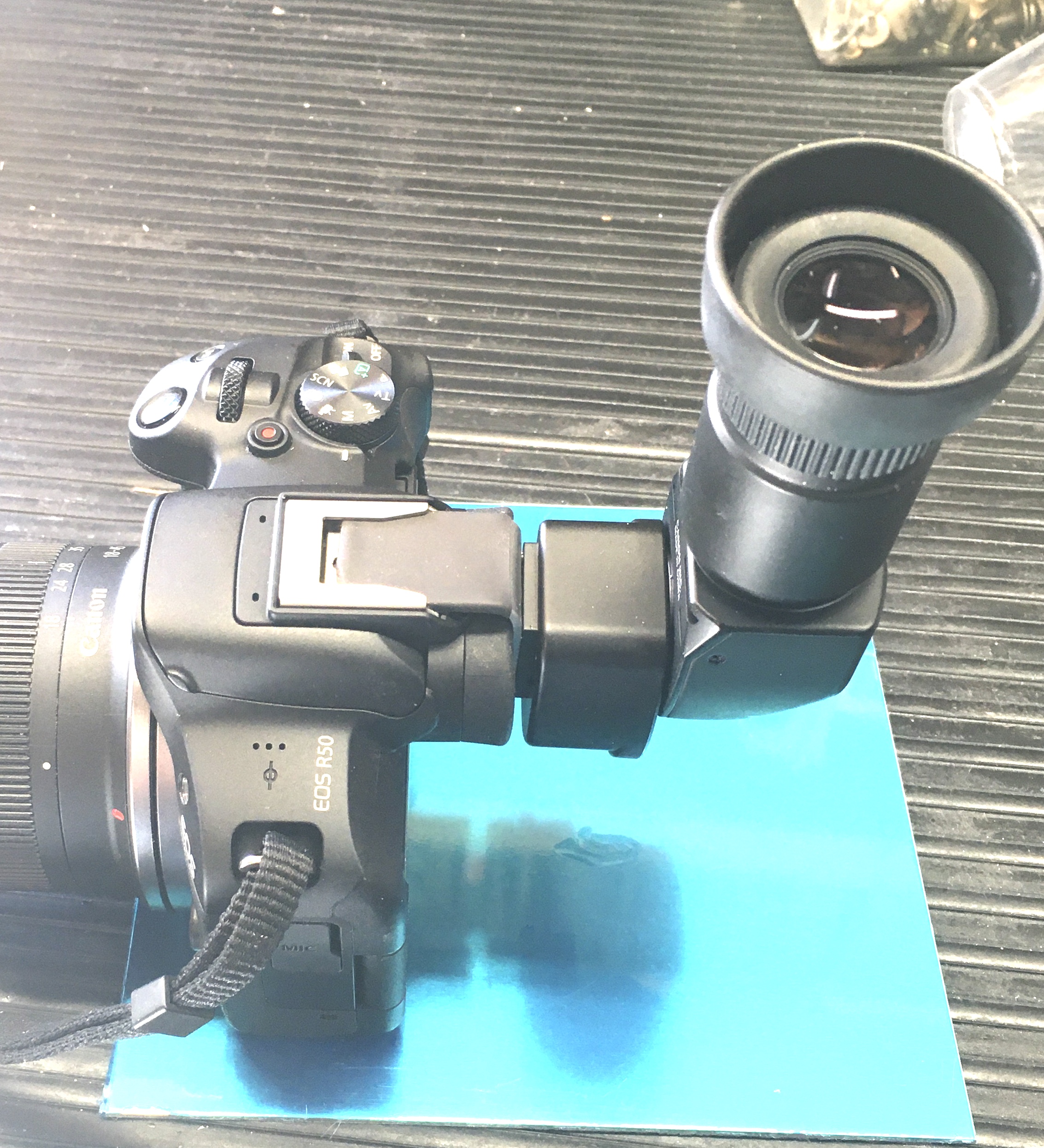 EOS R50 and 45 degree viewer - Canon Community