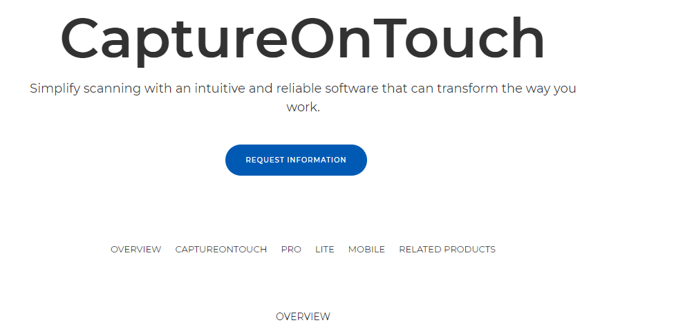 DR-6010C Issue on configuring CaptureOnTouch for B... - Canon Community
