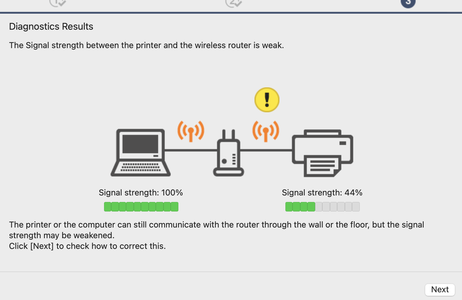 PIXMA TS3522 says Wi-Fi signal isn't strong enough - Canon Community