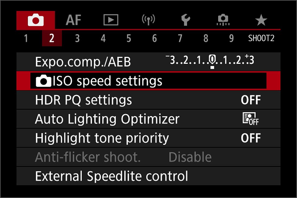 Solved: Minimum shutter speed setting - Aperture priority ... - Canon Community