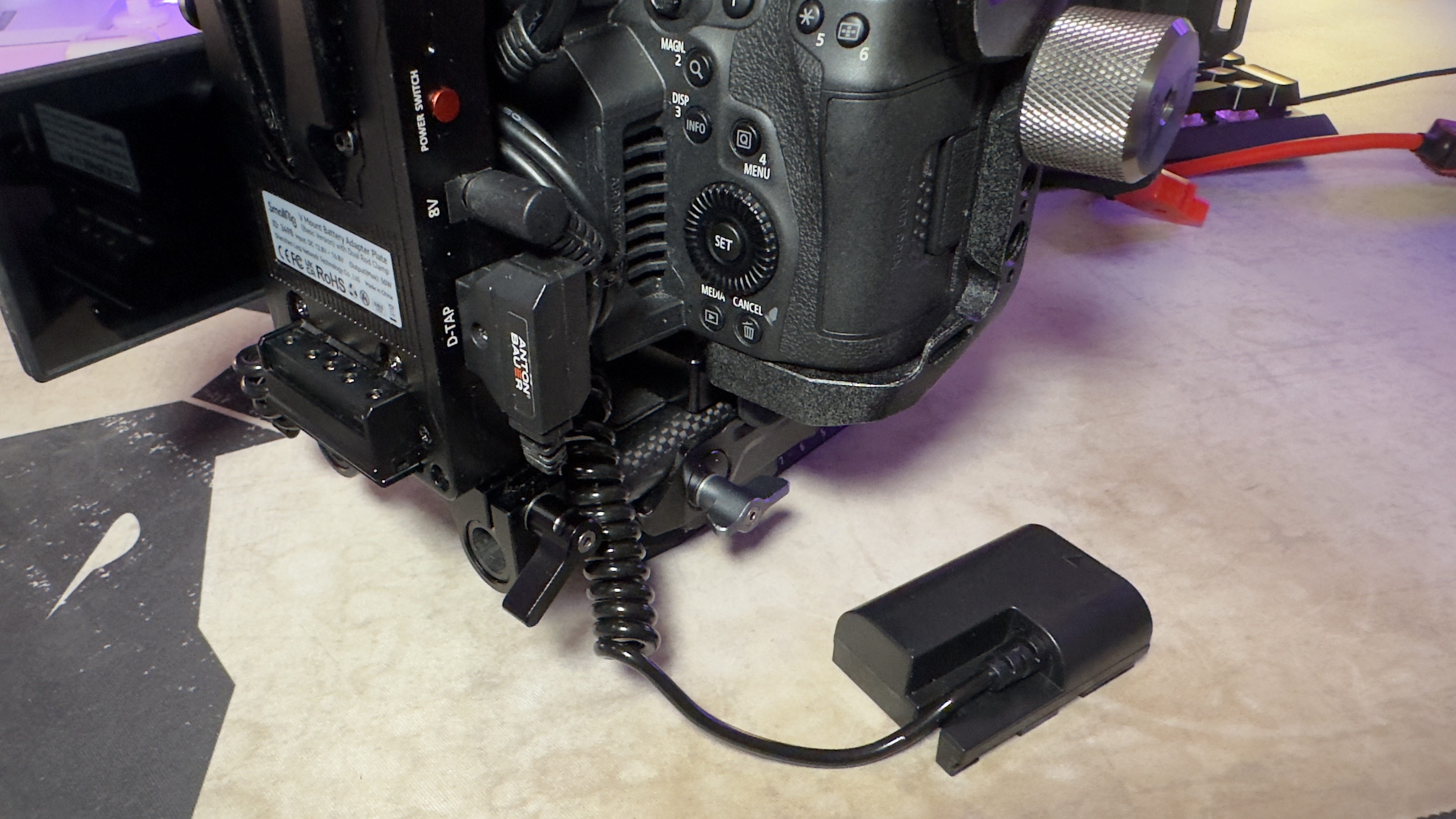 Solved: Canon EOS R5-C Battery Solutions USB-C PD Setup - Canon Community