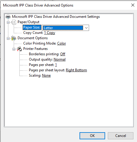 ImageCLASS MF656Cdw paper/tray settings present co... - Canon Community