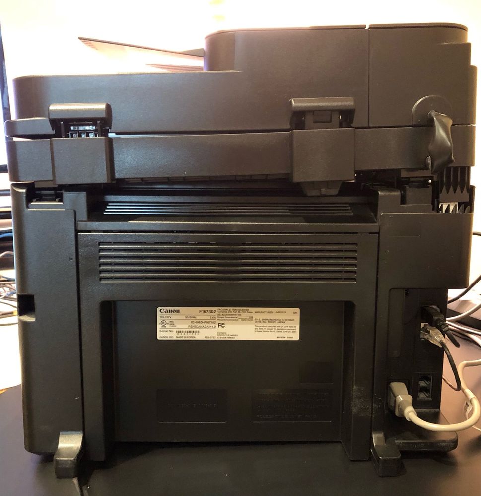 Re: After a loud bang, the ImageCLASS MF217 no lon... - Canon Community