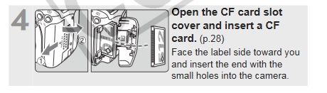 EOS Rebel XTi How to insert an SD card - Canon Community