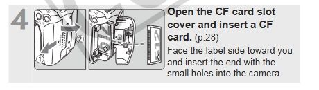 EOS Rebel XTi How to insert an SD card - Canon Community