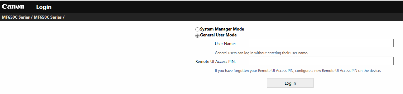 MF656CDW lost all settings and is now prompting fo... - Canon Community