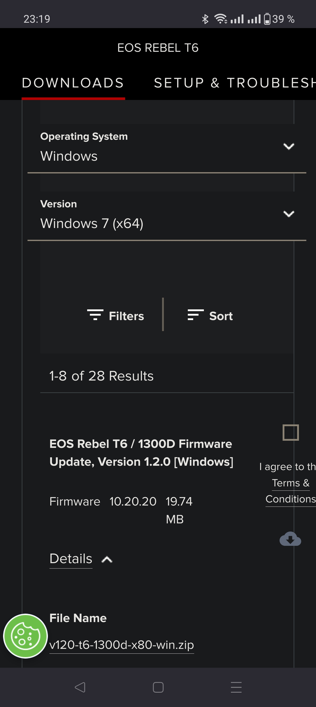 where is the firmware for EOS T6? - Canon Community