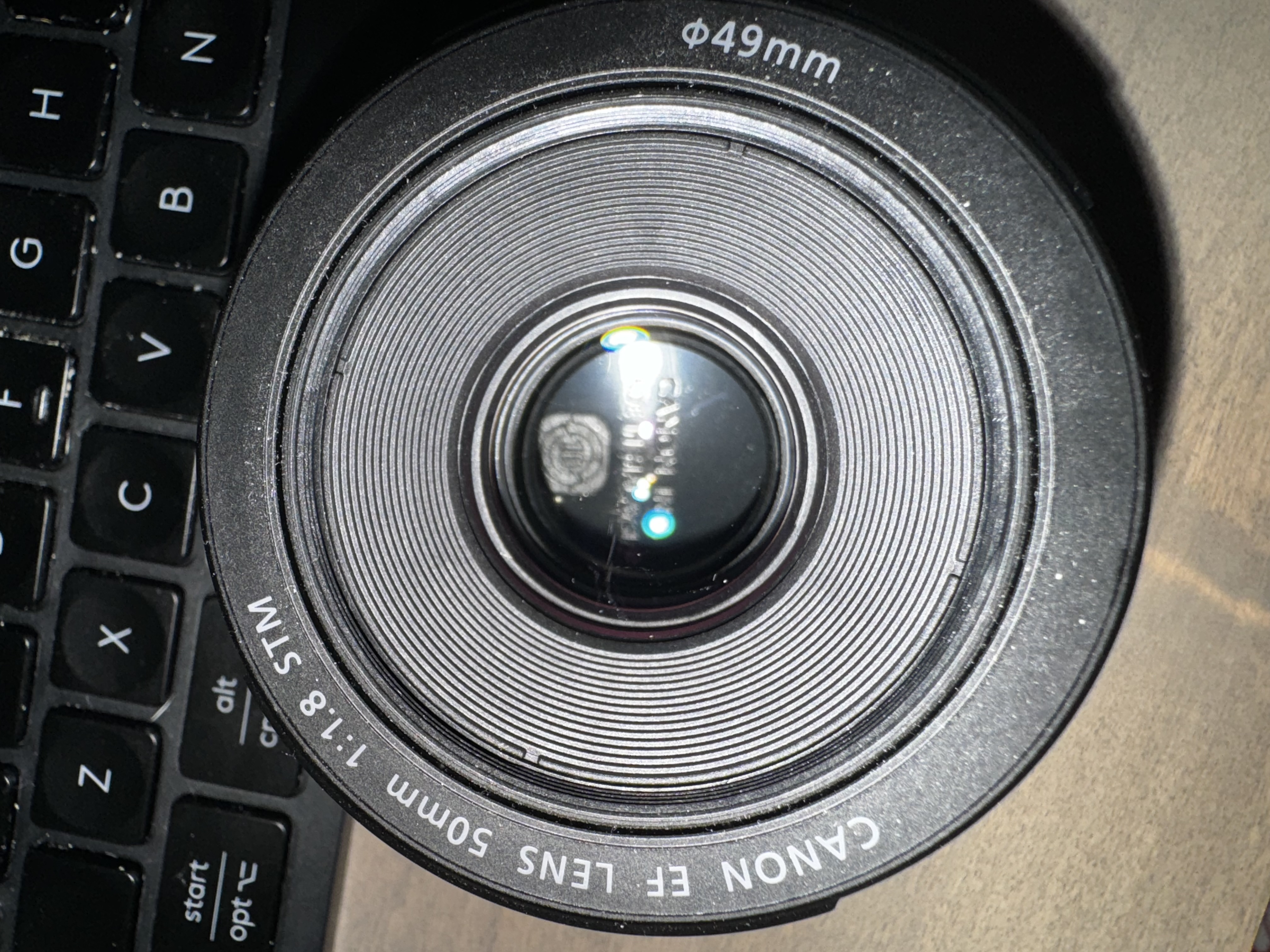 EF 50mm f/1.8 - Are these Lines normal on lens? - Page 2 - Canon Community