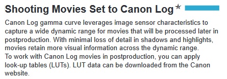 EOS R: Why use C Log3? - Canon Community
