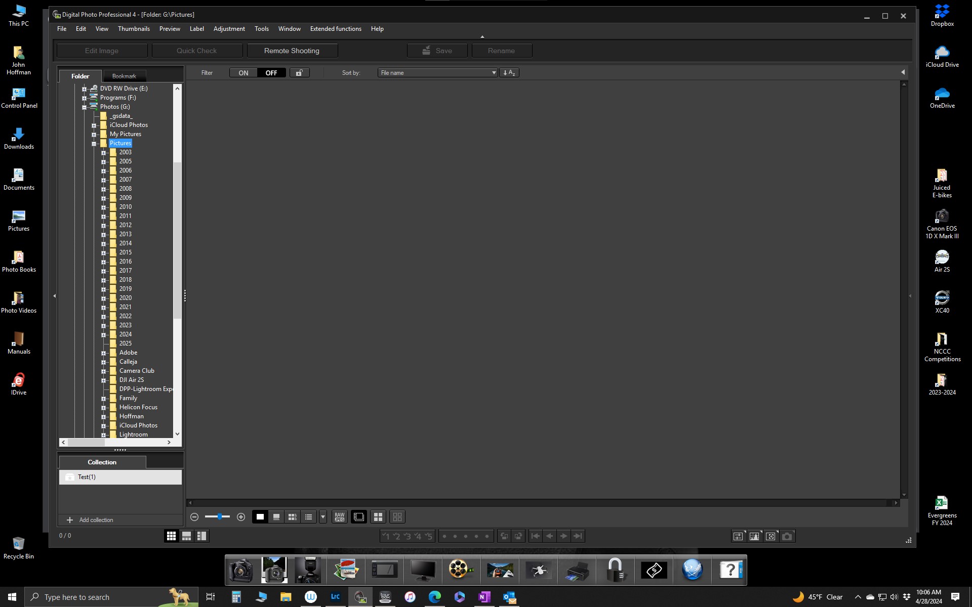 Solved: DPP 4 Folder icons no longer showing thumbnails of... - Canon ...