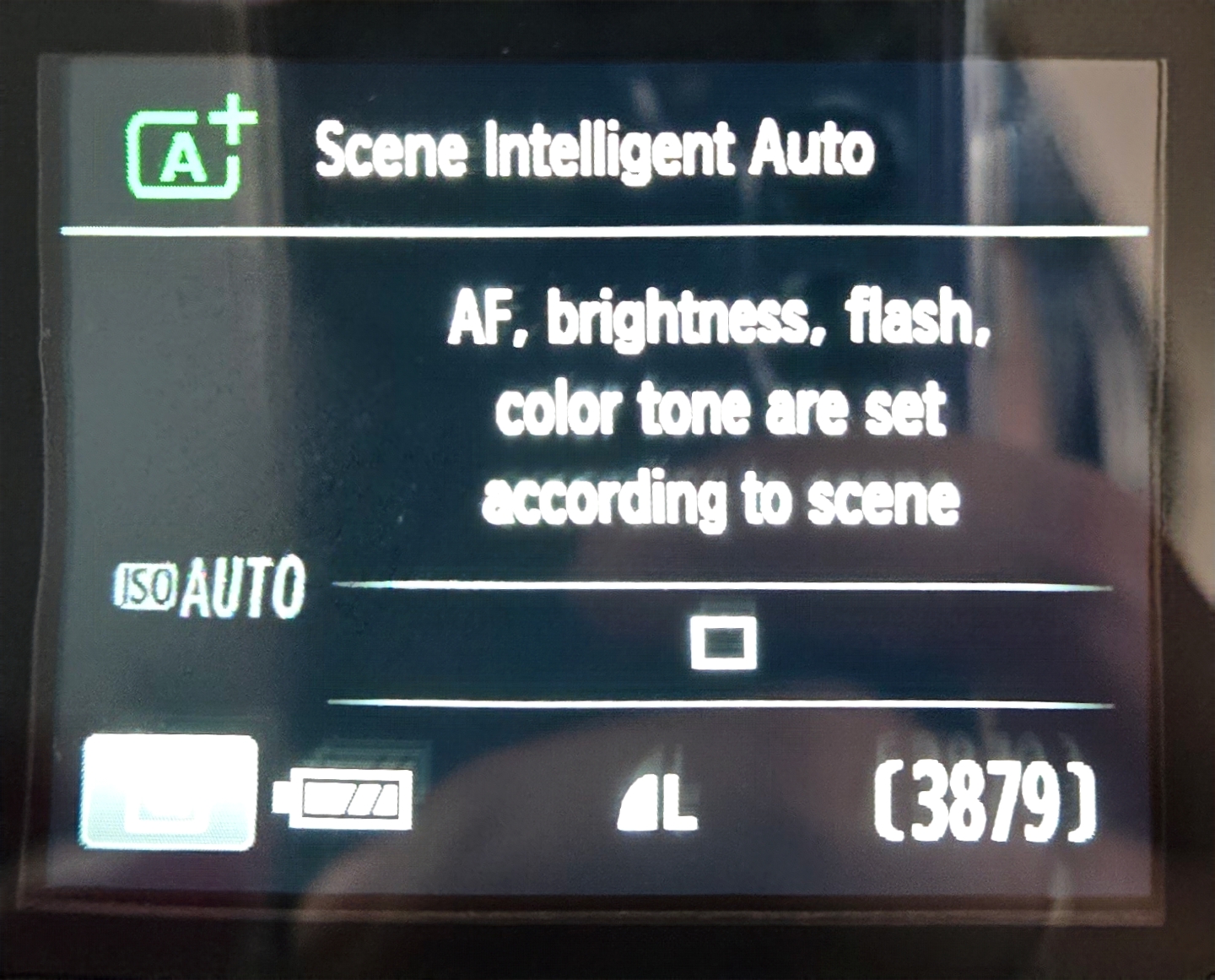 EOS Rebel T100 Stuck on Scene Intelligent Auto scr... - Canon Community