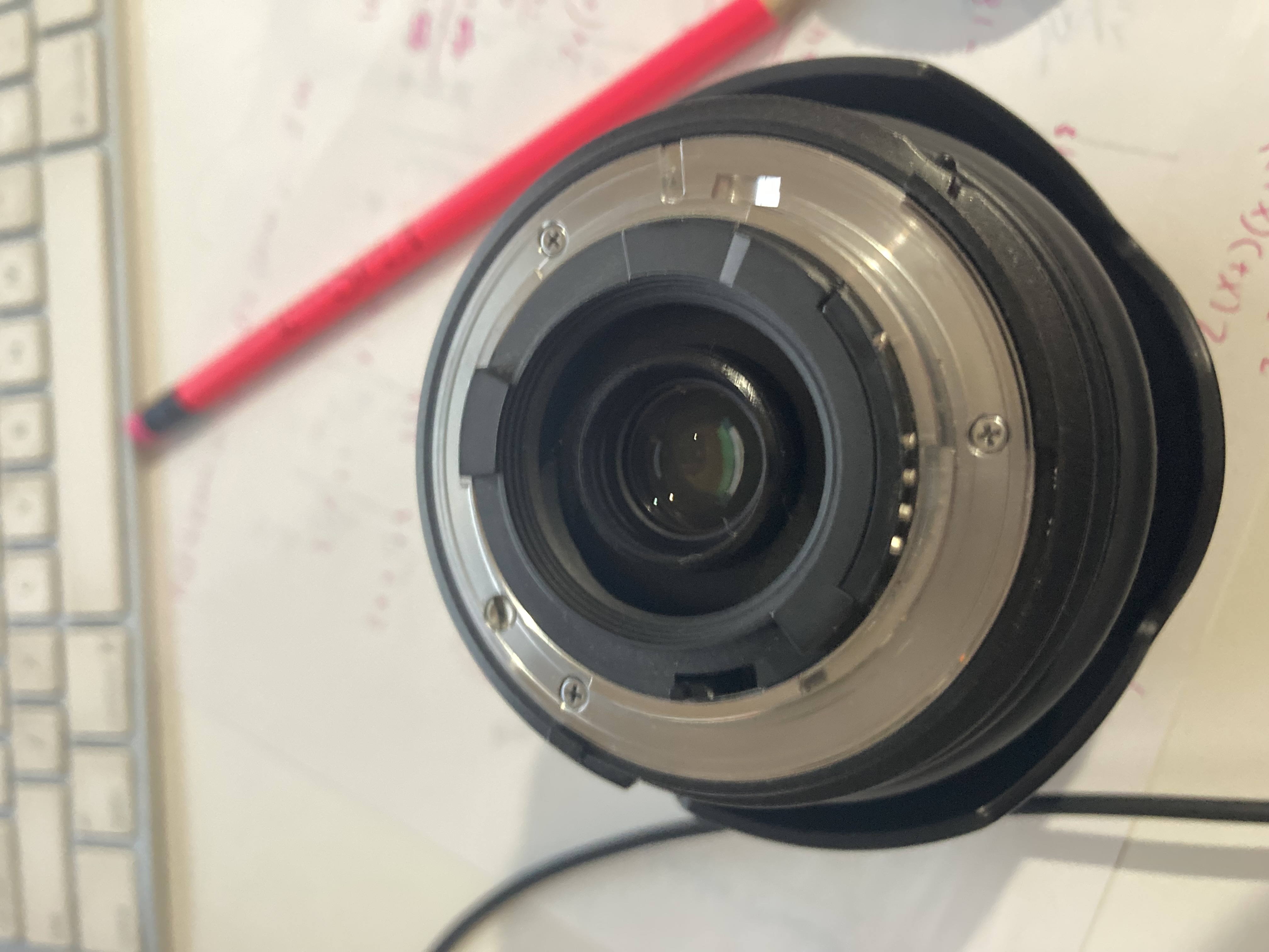 Solved: Adapting a vintage nikon mount lens to EF-S - Canon Community