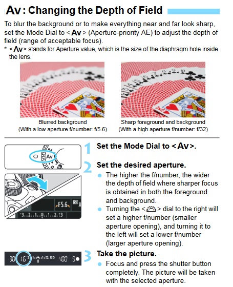 Re: EOS Rebel T100 What does the main dial do? - Canon Community