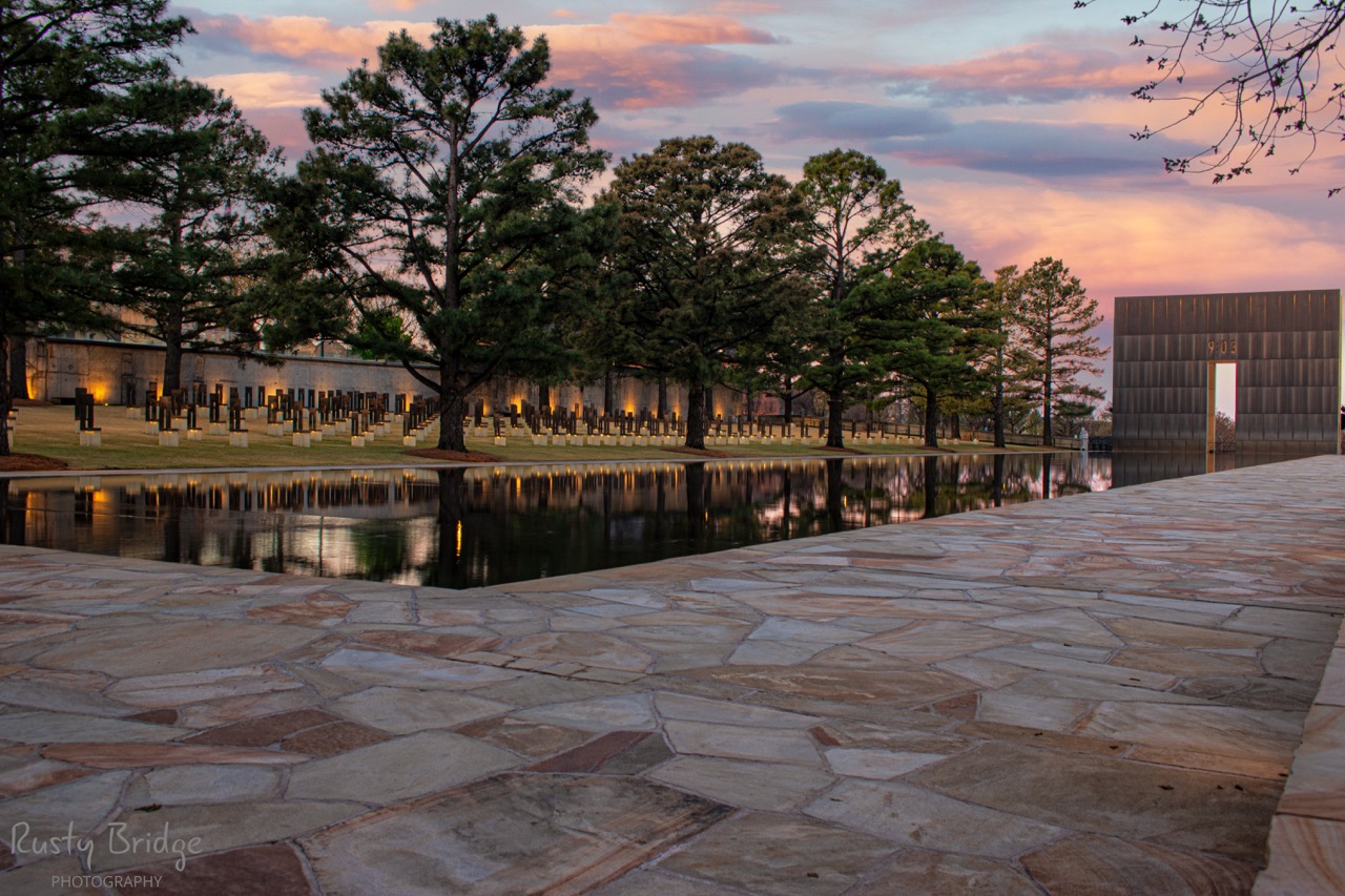 OKC Bombing Memorial at Sunrise - Canon Community