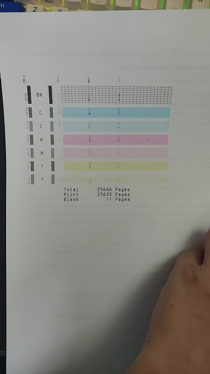 PIXMA G2010 Fixed smudge on paper - Canon Community