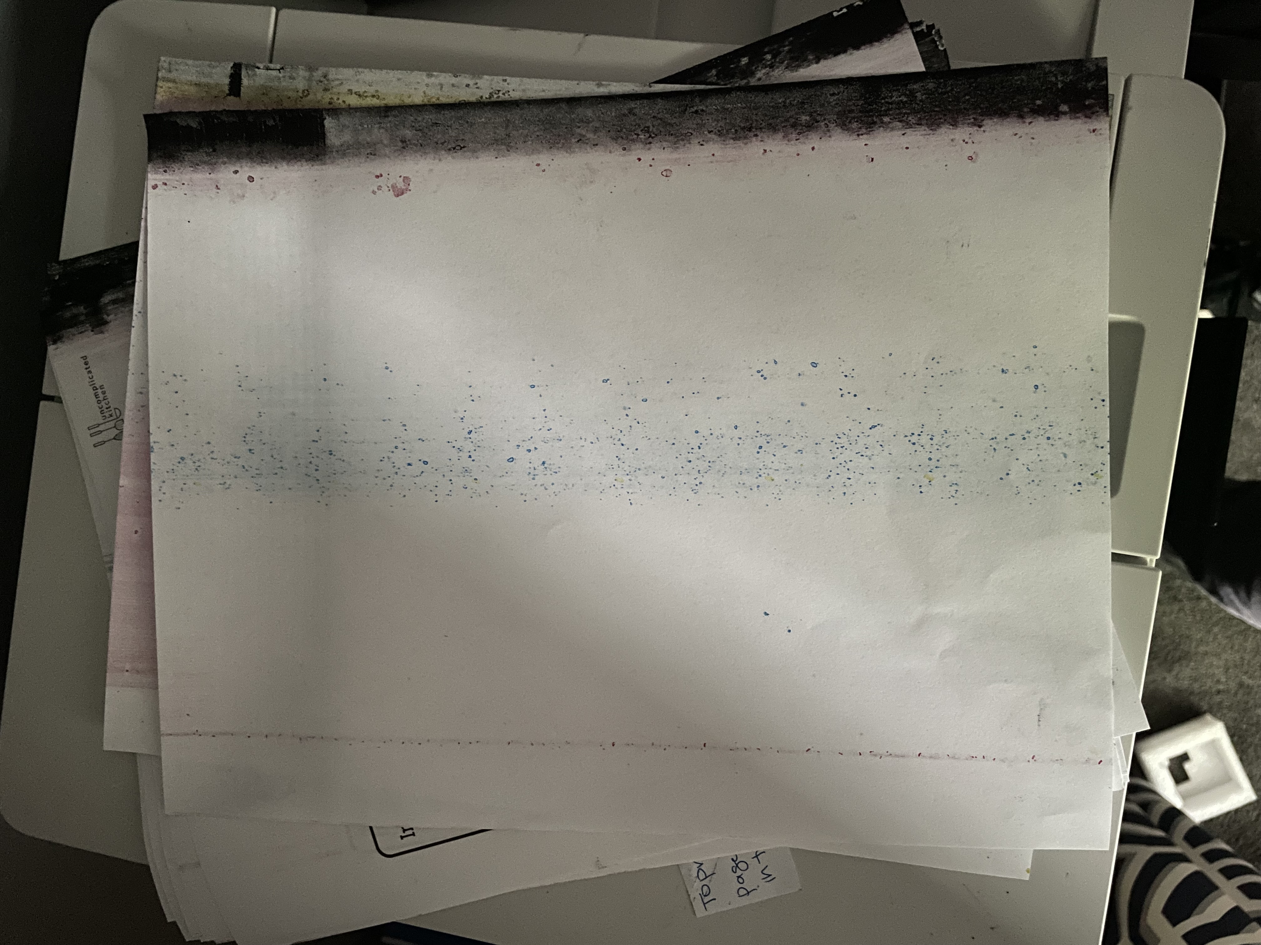 MF644Cdw printing streaks on right side of page - Canon Community