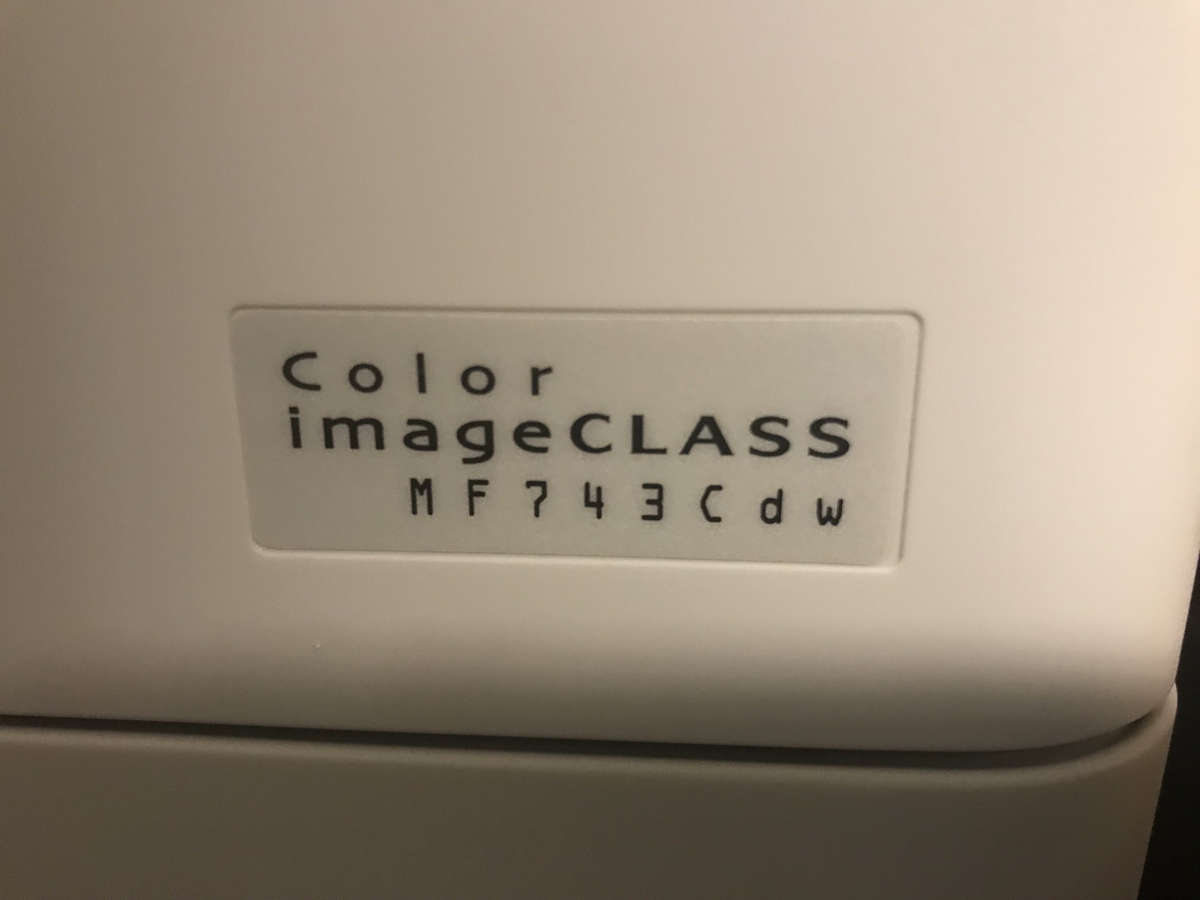 How do I get my imageCLASS MF743Cdw back online? - Canon Community