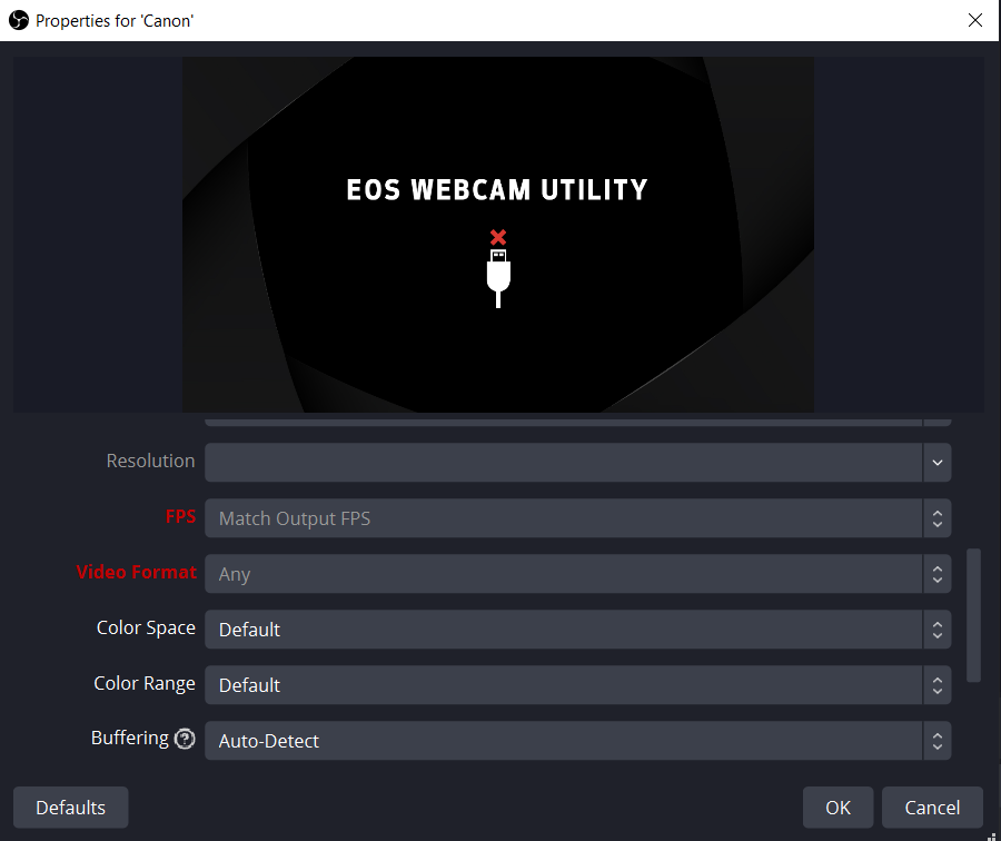 Solved: EOS Webcam Utility won't launch - Page 2 - Canon Community