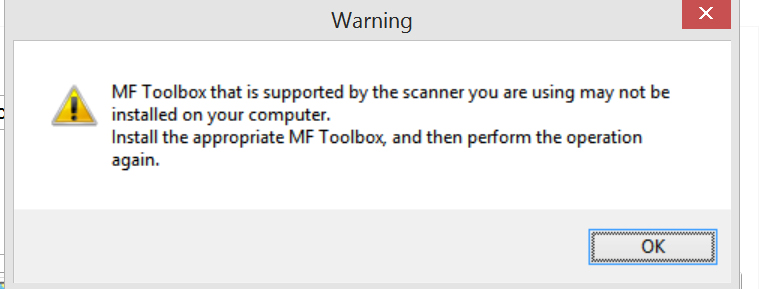 "an error as occured" when using "scan to pc" over... - Canon Community