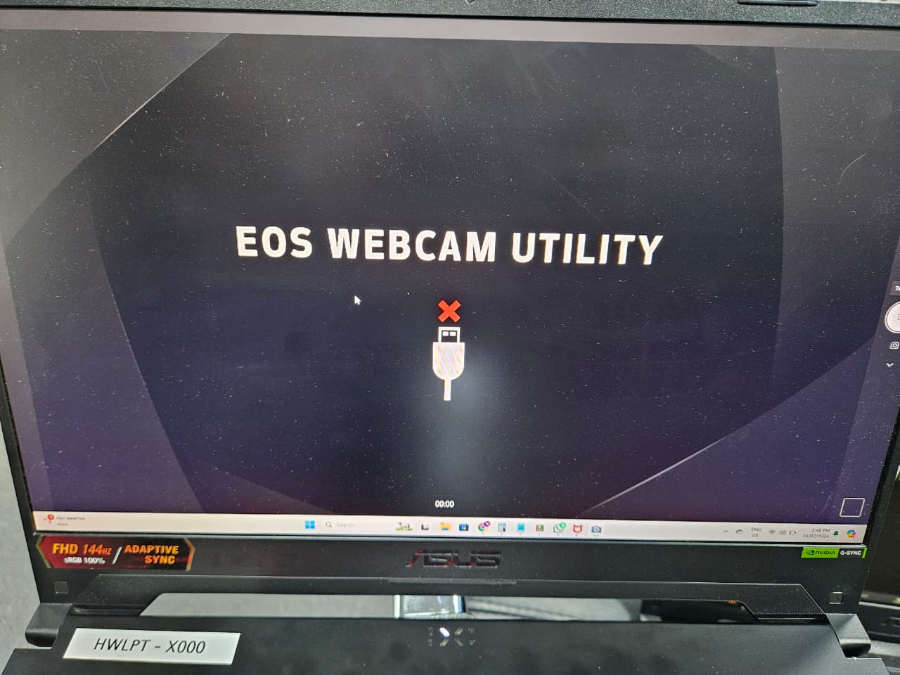 Webcam utility services not available - Canon Community
