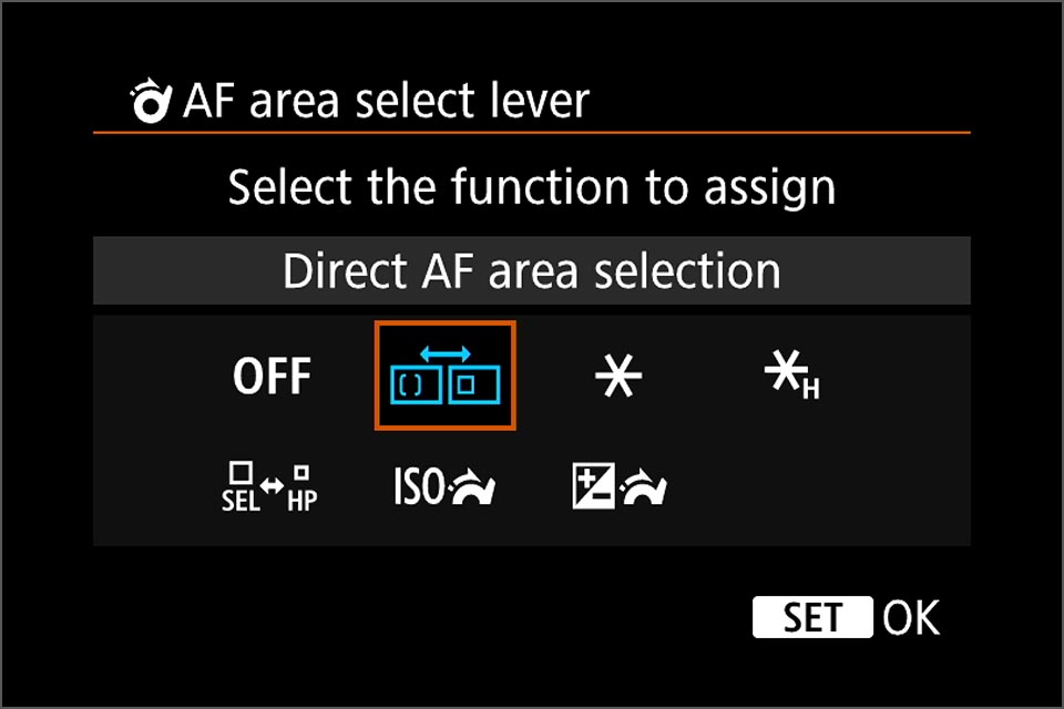 EOS 7D Mark II Help needed with AF point selection - Canon Community
