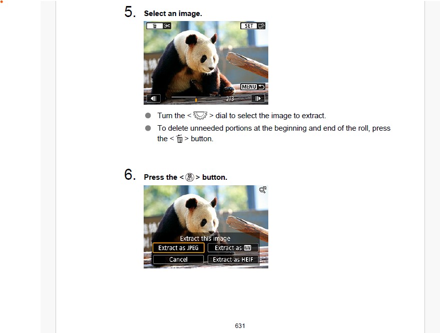 EOS R10 Unable to export individual pics from burs... - Canon Community