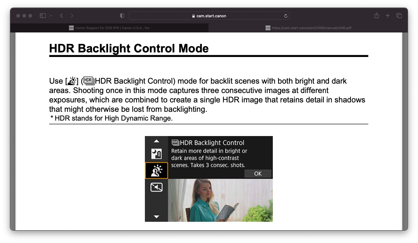 Solved: Canon R10 AEB photo merging - Canon Community
