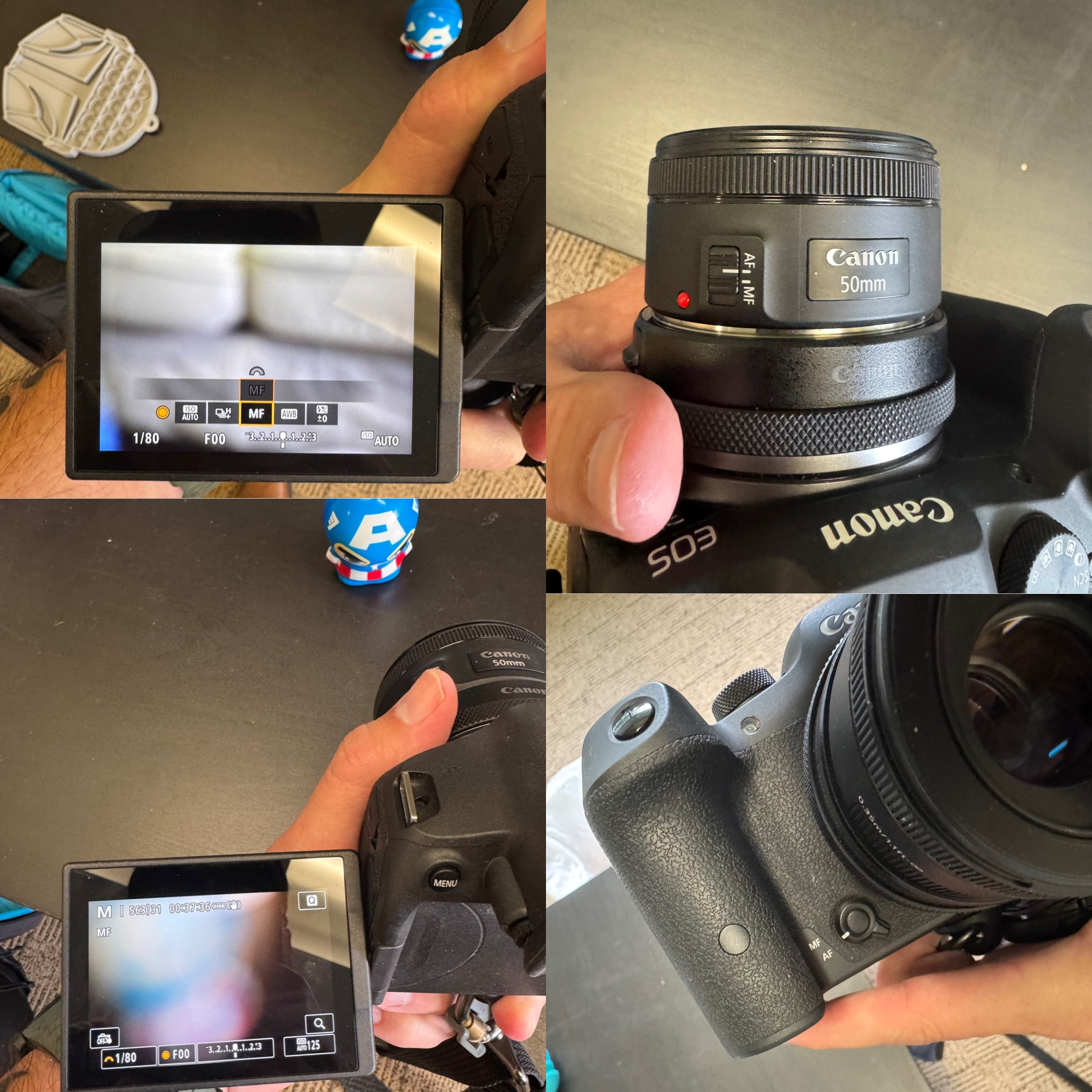 EOS R7 won't let me adjust F-stop or focus - Canon Community