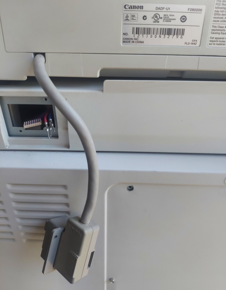 imageRUNNER 3225 Electrical connector. Need to con... - Canon Community