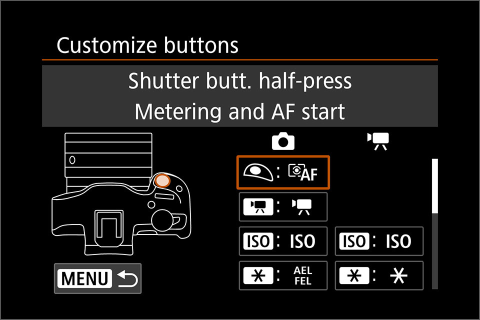 Solved: EOS R50 Disable shutter select button while shooti... - Canon Community