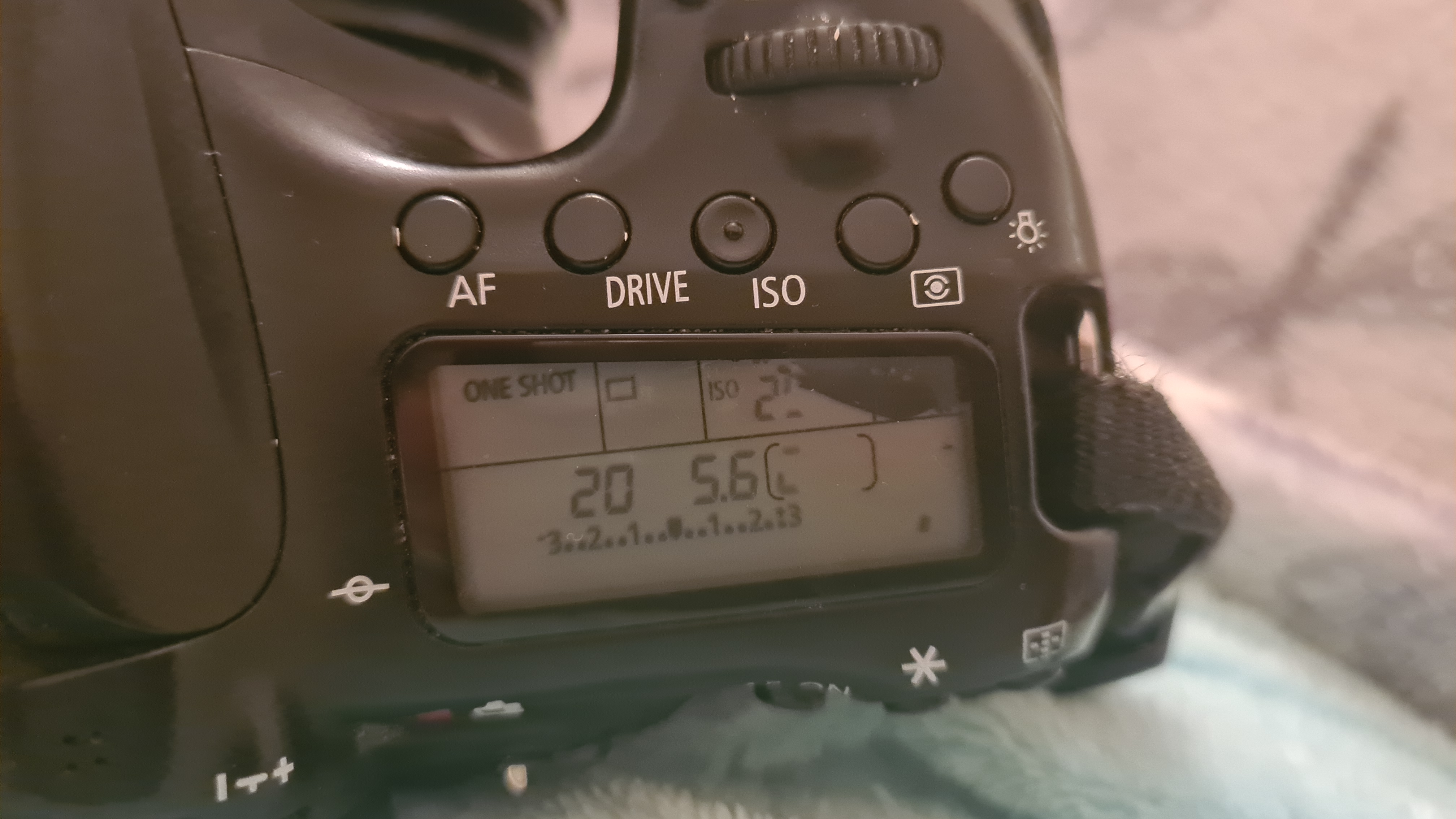 EOS 70D Black blotches on top LCD screen - Canon Community