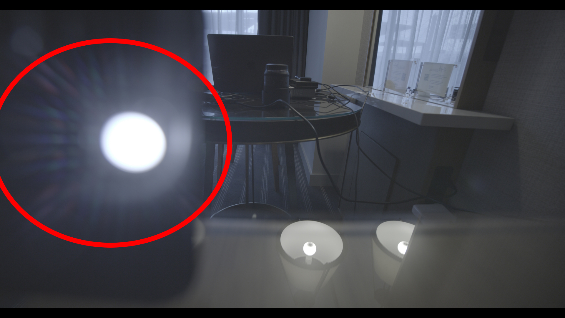 Canon R5C Lens Flare shows sensor - Canon Community