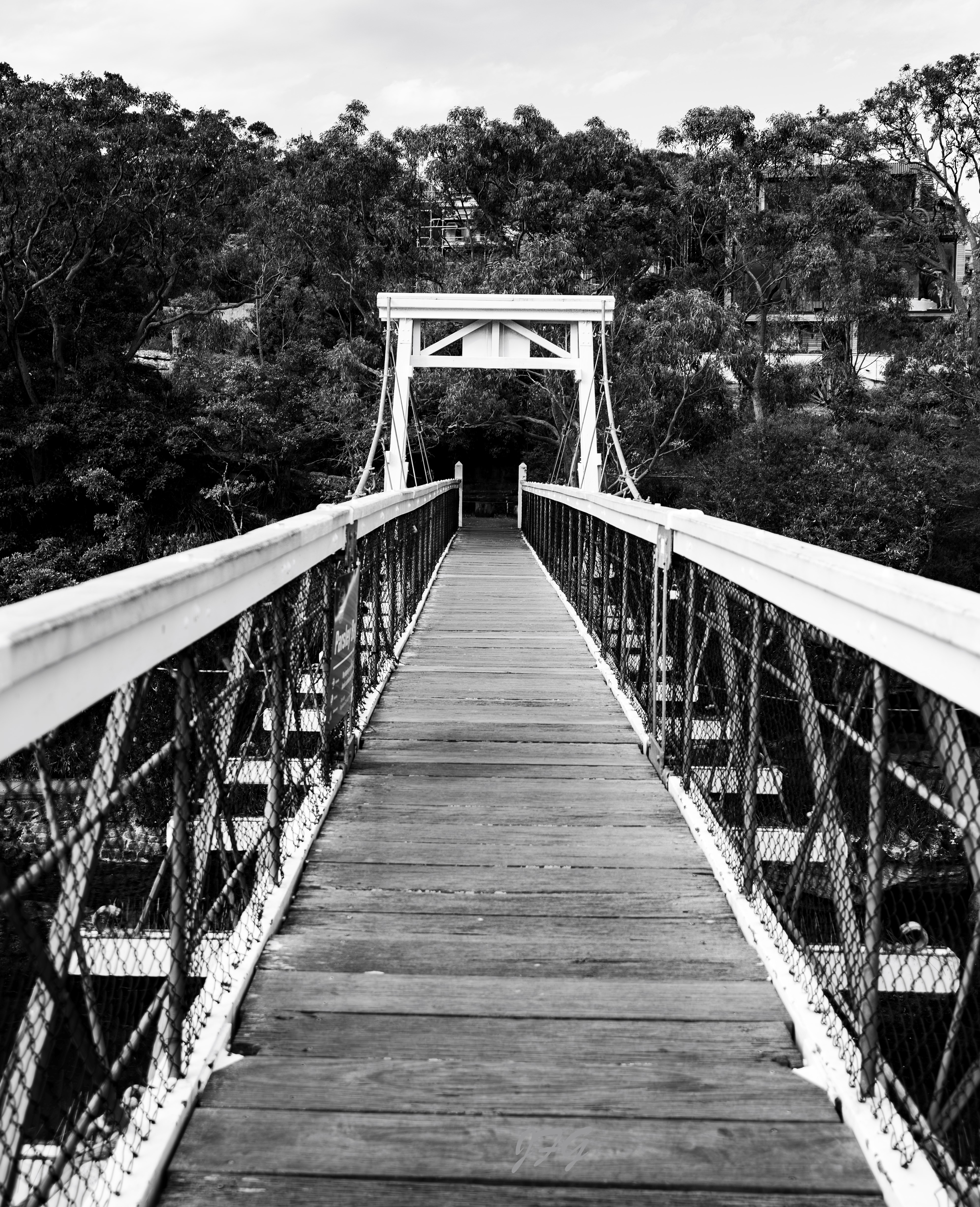 Parsley Bay Bridge, Sydney Australia in B&W and Co... - Canon Community