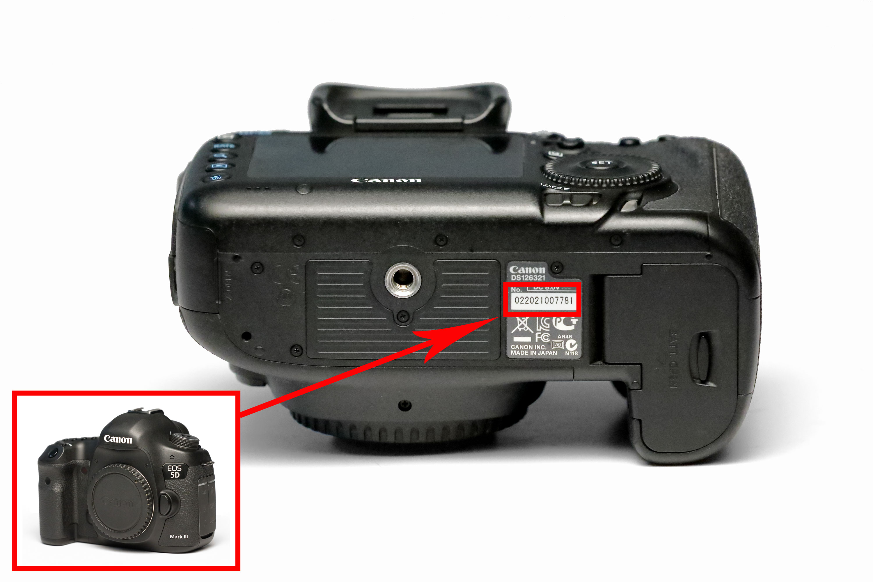 EOS Rebel T7 Product registration won't accept ser... - Canon Community